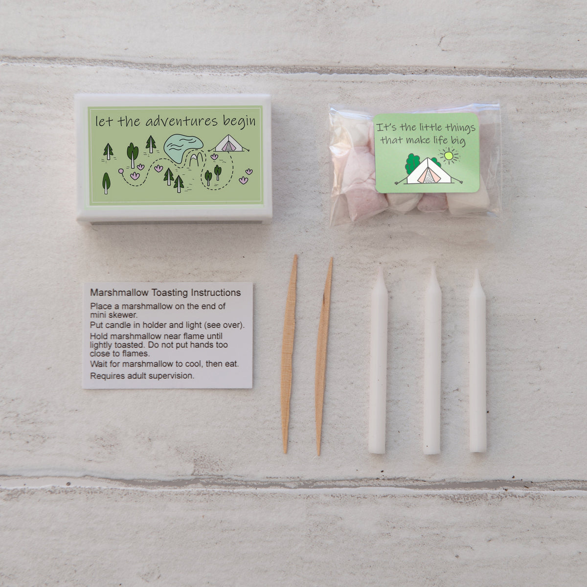Mini Marshmallow Toasting Kit | Marvling Bros