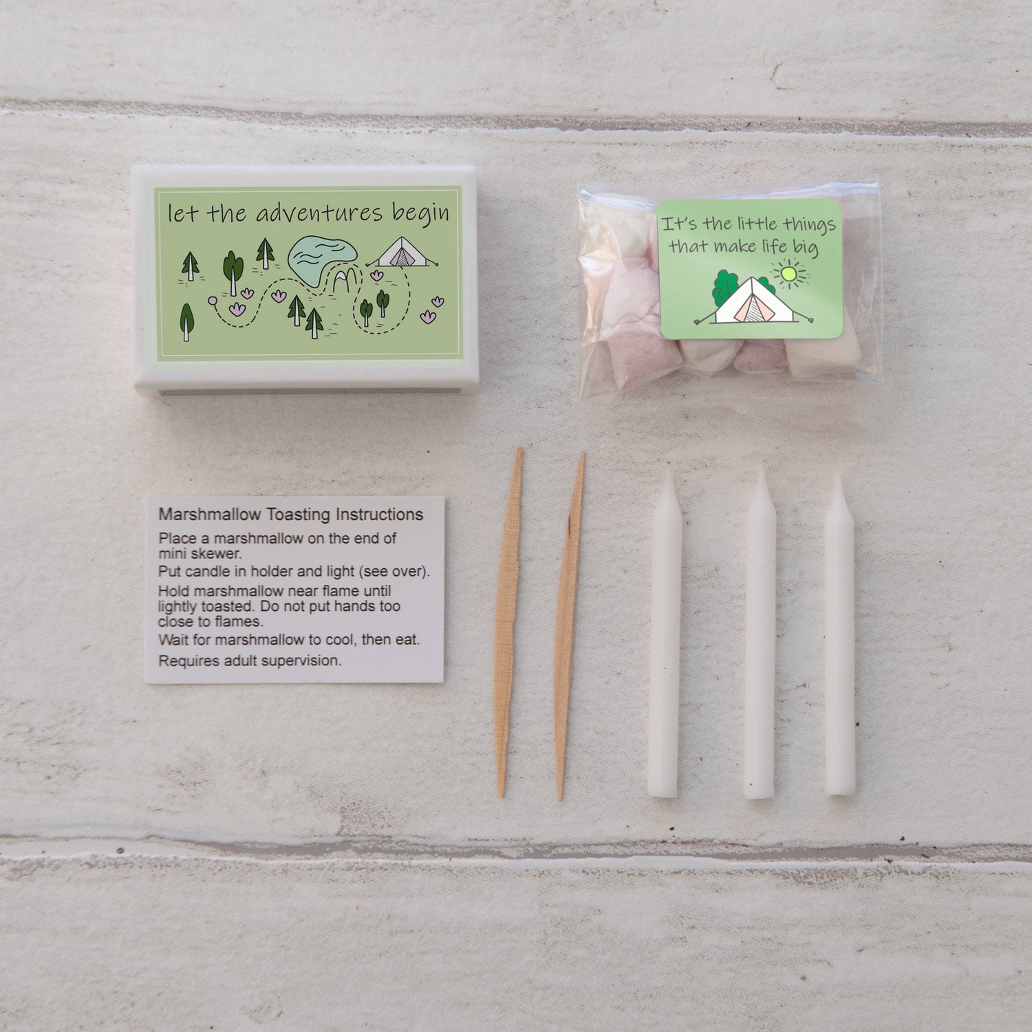 Mini Marshmallow Toasting Kit | Marvling Bros