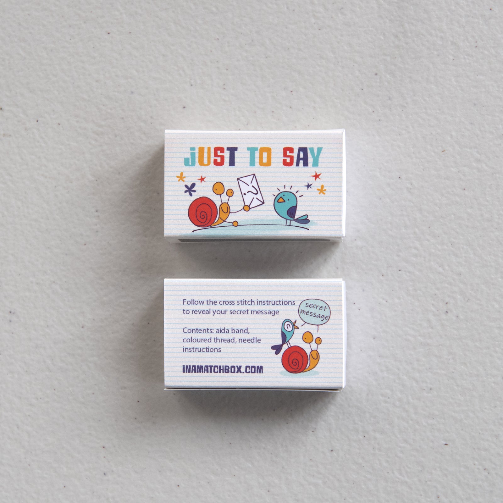 Just To Say 'CALL ME' Cross Stitch Secret Message
